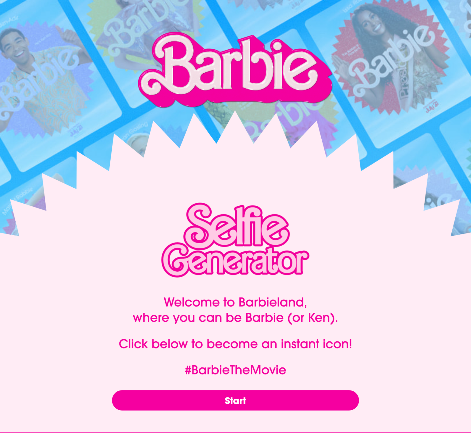 Barbie Selfie Generator: como criar pôster do filme da Barbie com a sua ...